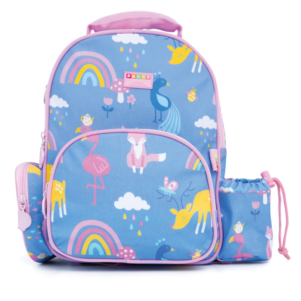 Waterproof Cotton Canvass Penny Scallan Medium Backpack School Bag Kids ...