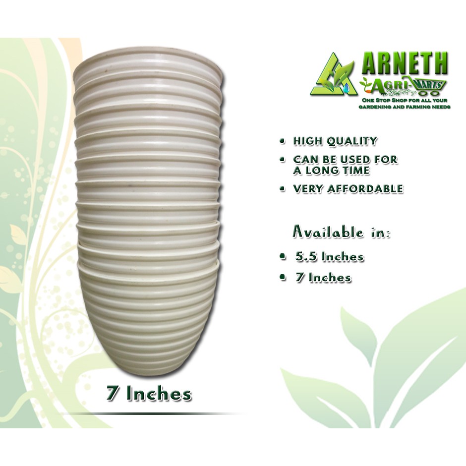 6 INCH ELEGANT SWIRL POT (10 PCS) | Shopee Philippines