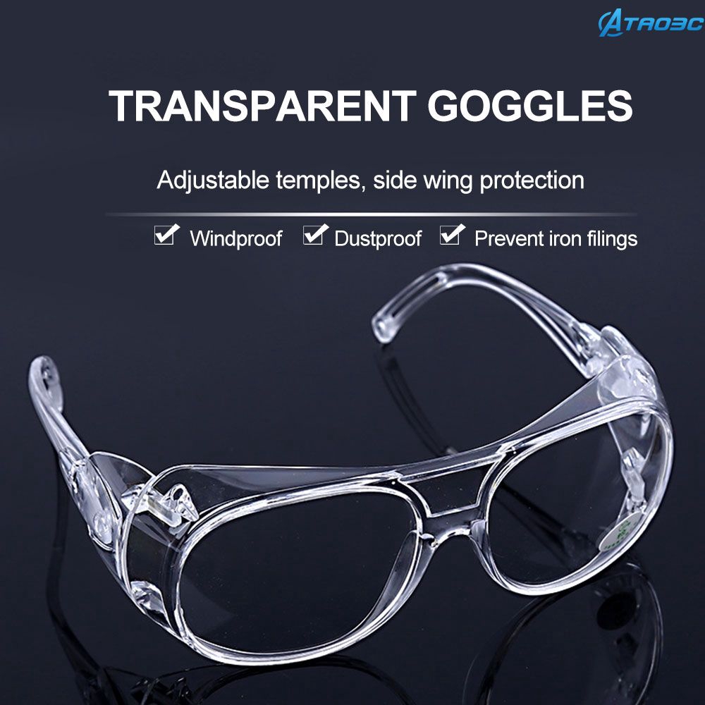Ready Stock Safety Goggles Protective Eye Fully Enclosed Lens Goggles ...