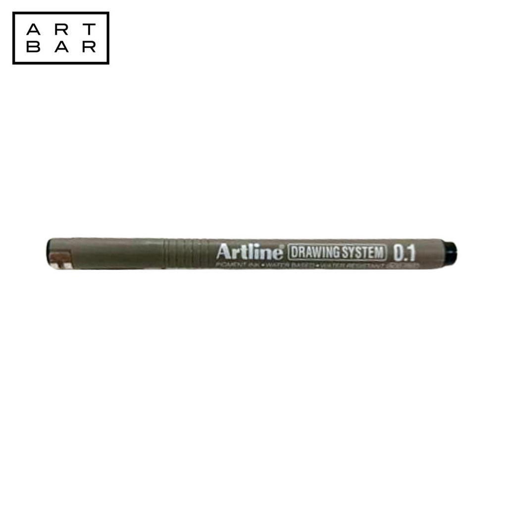 Artline Drawing Pen, Black 0.1mm - Art Bar | Shopee Philippines