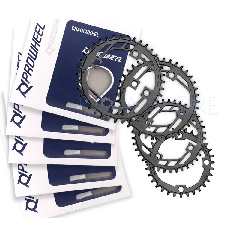 Prowheel 104BCD Round Chainring MTB Bike 32T 34T 36T 38T 40T Narrow Wide Chainwheel Mountain ...