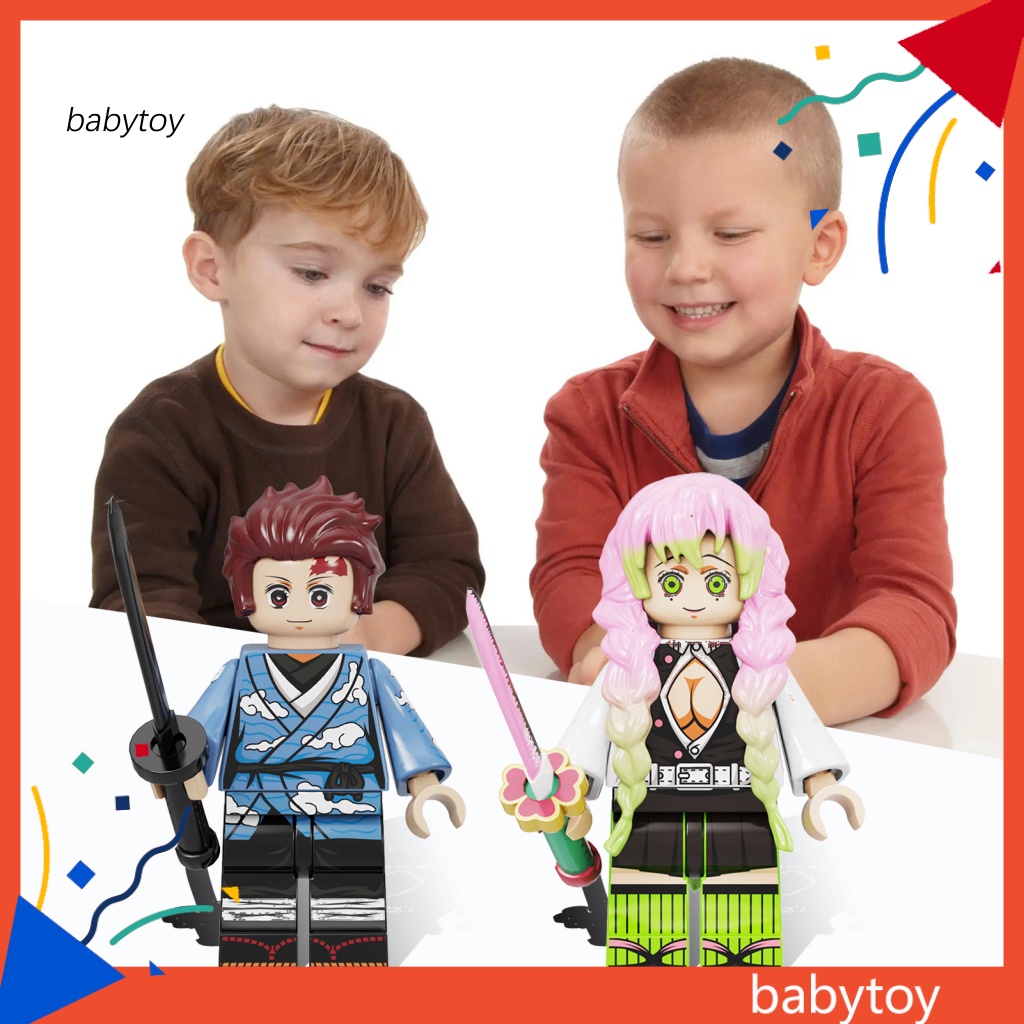 BABY Collectible Nezuko Minifigure Demon Slayer Minifigure Assembling ...