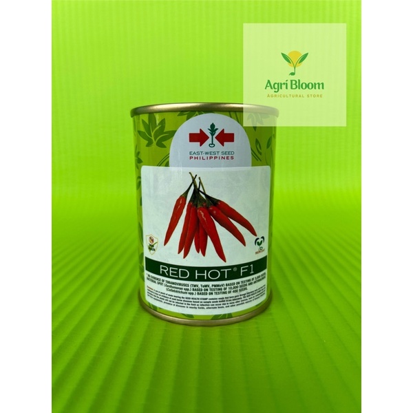 RED HOT F1 Hybrid Hot Pepper Seeds 25 grams (EAST-WEST SEED) | Shopee ...