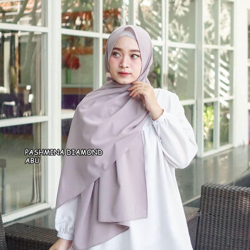 Malika HIJAB PASHMINA Instant AYESHA SHAWL / Instant HIJAB / Shari ...