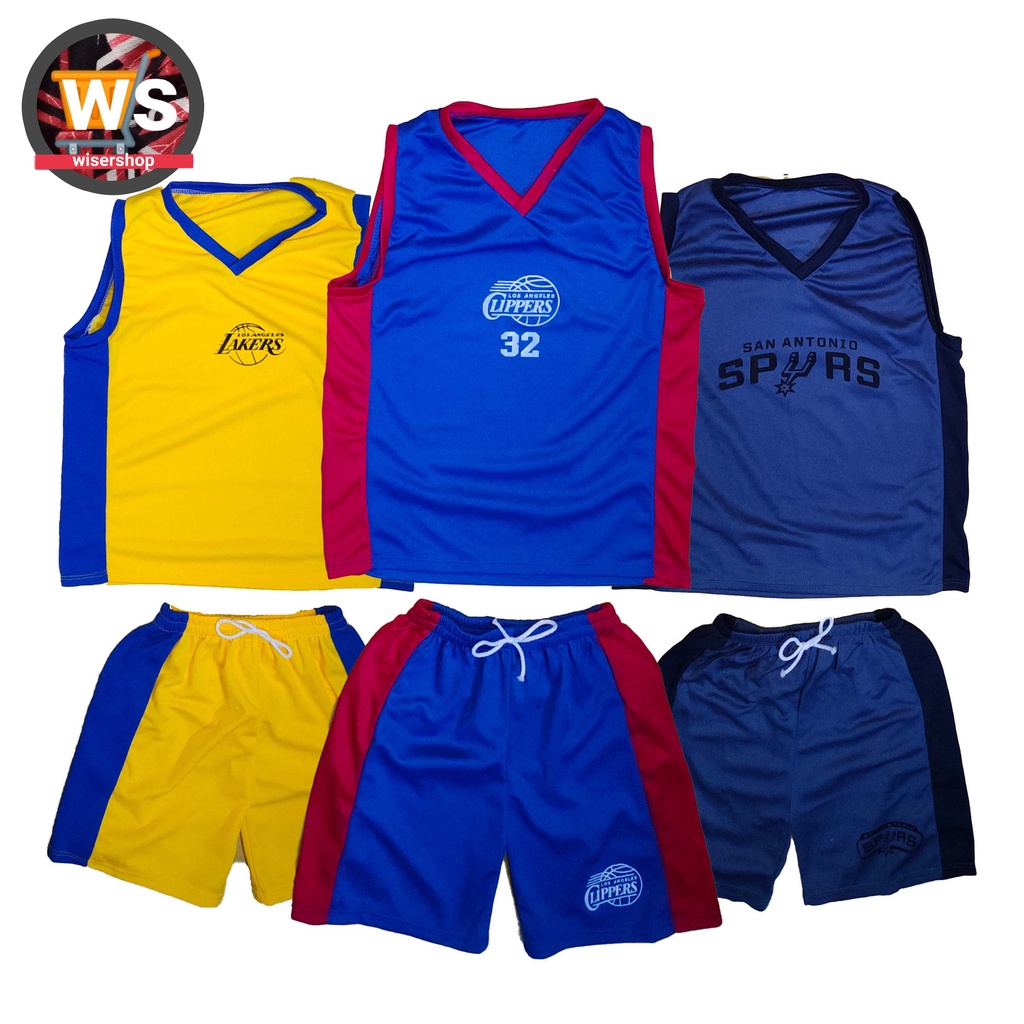 Terno Sando Shorts for Kids Boy Basketball Outfit, AGE 6 -8 year old ...
