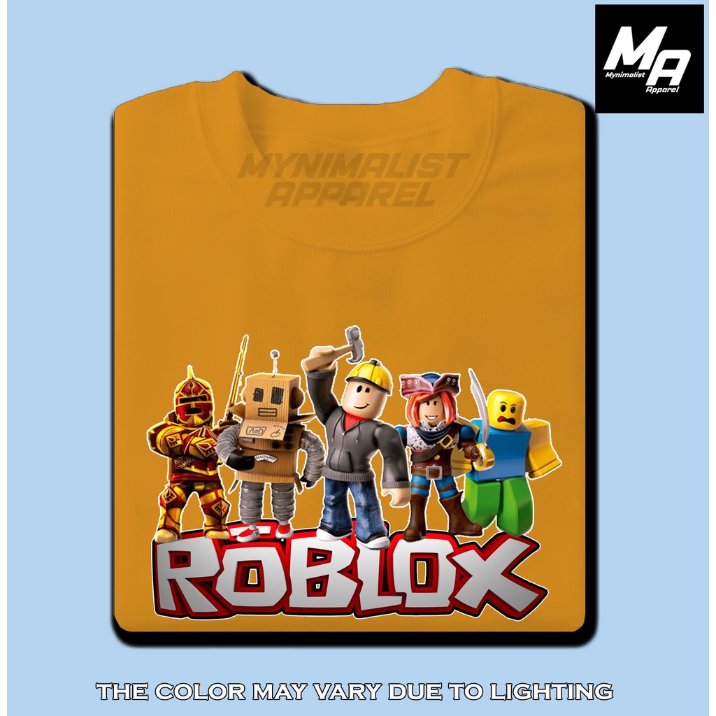 ROBLOX CHARACTER Graphic Shirt for ADULT - Unisex | Shopee Philippines