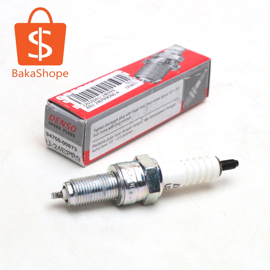DENSO U24EPR9 VIXION JUPITER MX BEAT VARIO SCOOPY FU BYSON NMAX Spark ...