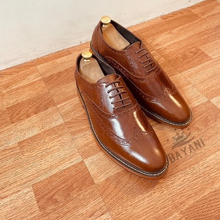 Bayani Formal Dress Leather Shoes for Men - Gregorio Wingtip | Shopee ...