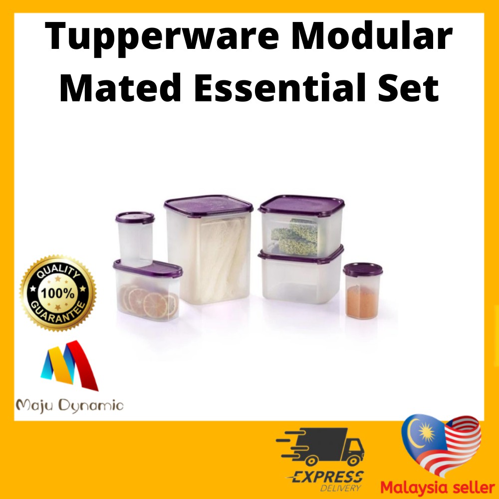 Tupperware Modular Mated Essential Set A | Shopee Philippines