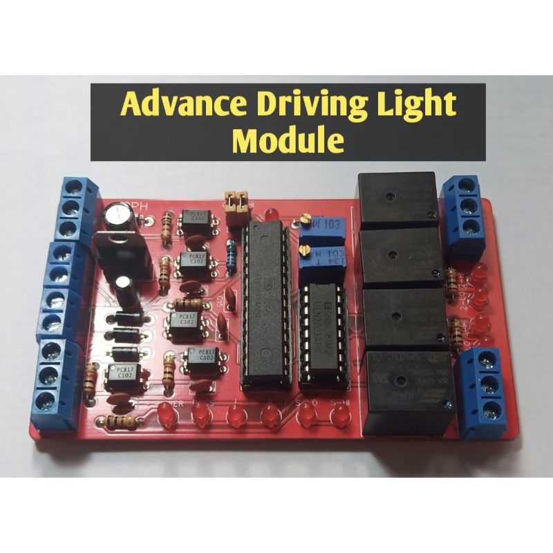 TRPH Advance Driving Light Module (5 MODES BLINKER/WIGWAG, HORN PASSING ...