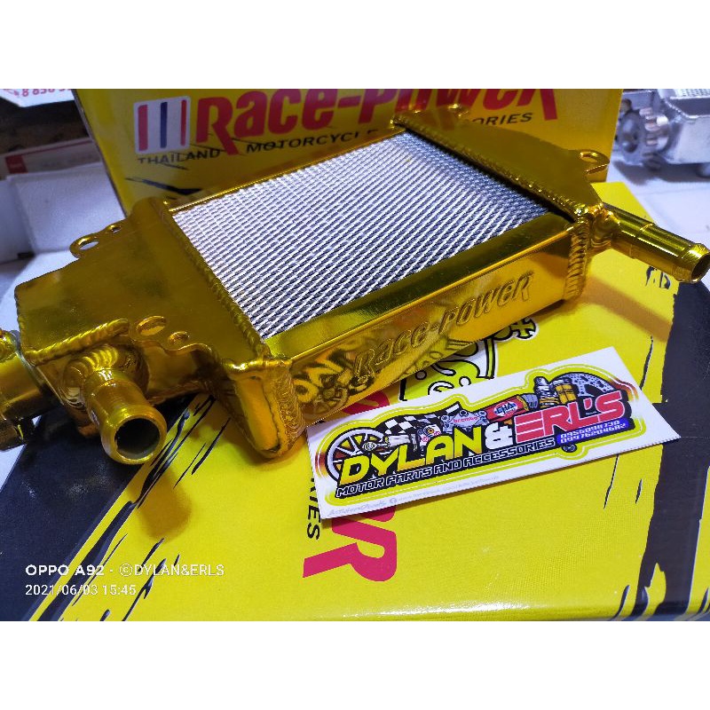 RACE POWER RADIATOR WITH SCREEN COVER HONDA PCX(THAILAND) | Shopee ...