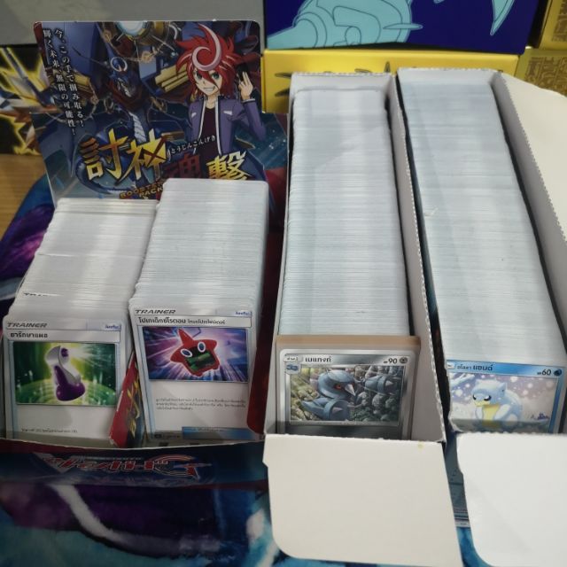 100% authentic Thai Pokemon cards, random 1000 cards | Shopee Philippines