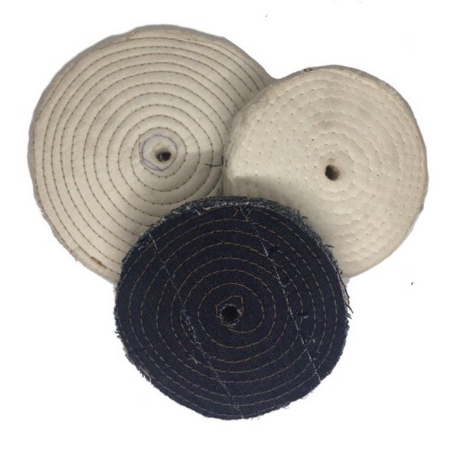 EMJ Cloth Buffing Pad Double Sided / for bench grinder use / for pasta ...