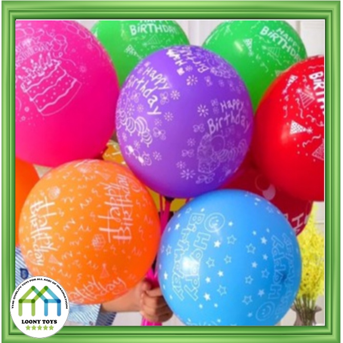 COD 10PCS PARTY NEEDS/PARTY DECORATIONS /PARTY SUPPLIES HAPPY BIRTHDAY ...