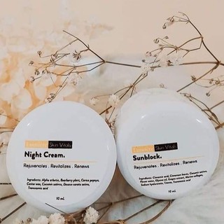 Lumiere Skin Vitals Face Creams Day Night Sunscreen Sunblock Cream ...