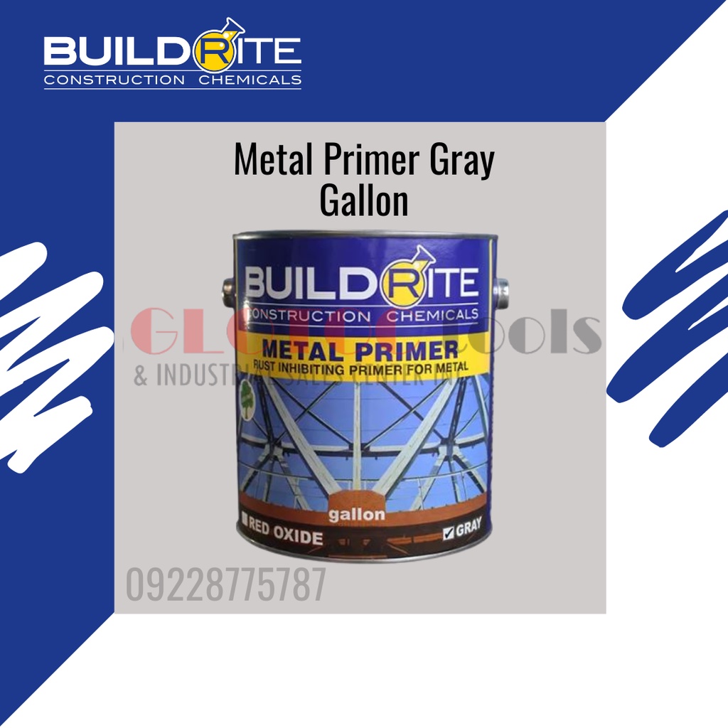 BUILDRITE METAL PRIMER (Gallon) | Shopee Philippines