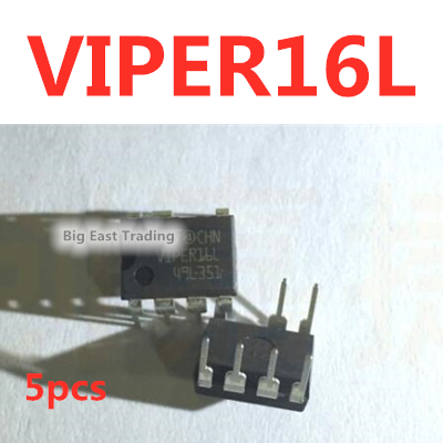 5pcs viper16l viper16ln induction cooker power management switching chip new dip-7 ic | Shopee ...