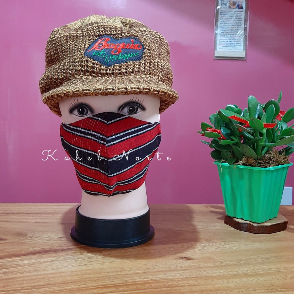 Tribal Masks Made of Benguet Weaving Cloth - Assorted | Shopee Philippines