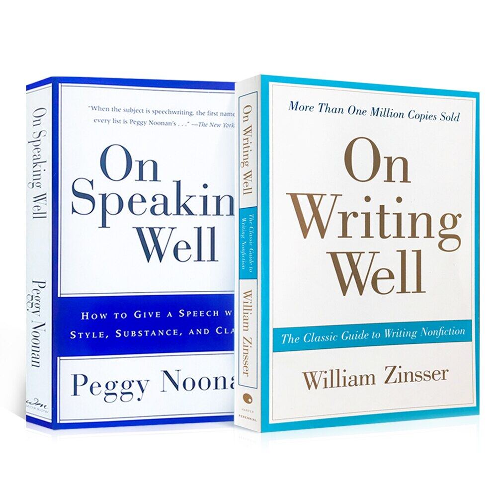 On Speaking Well and On Writing Well Speech Reference Books English ...
