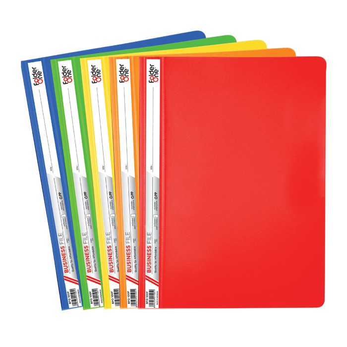 Business File / Plastic Business File Folder in Various Colors | Shopee ...