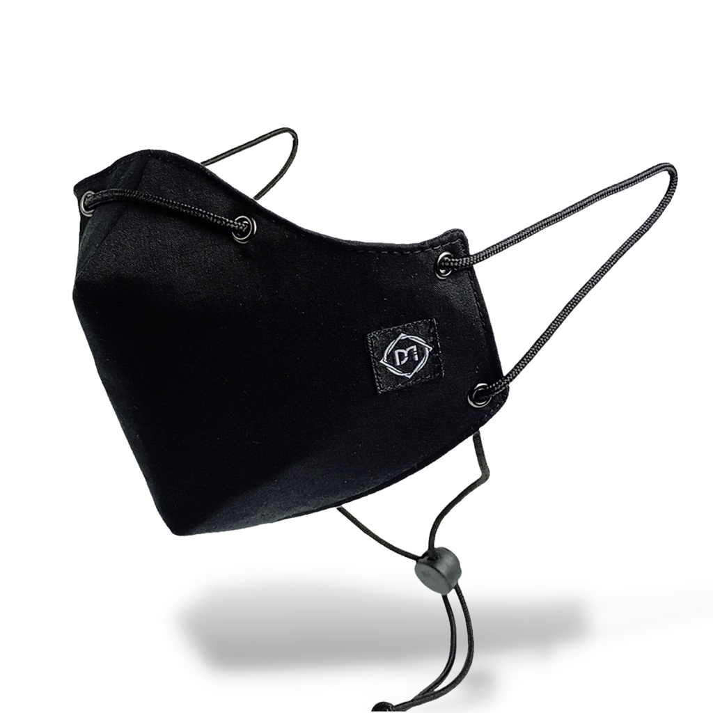 MINIMAL WHOLESALE Minimum Order 5pcs - Basic Black - DMI Mask | 3 Ply ...