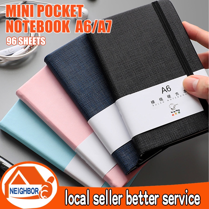 【In Stock】A6A7 Notebook Portable Office Pocket Book Creative Simple ...