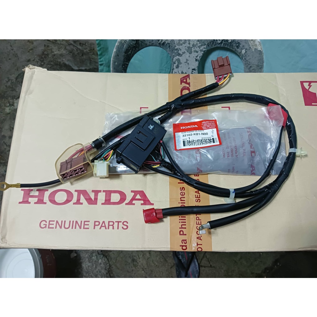 Honda Beat Fi V2 Sub Harness Wire Battery (HONDA GENUINE PARTS ...