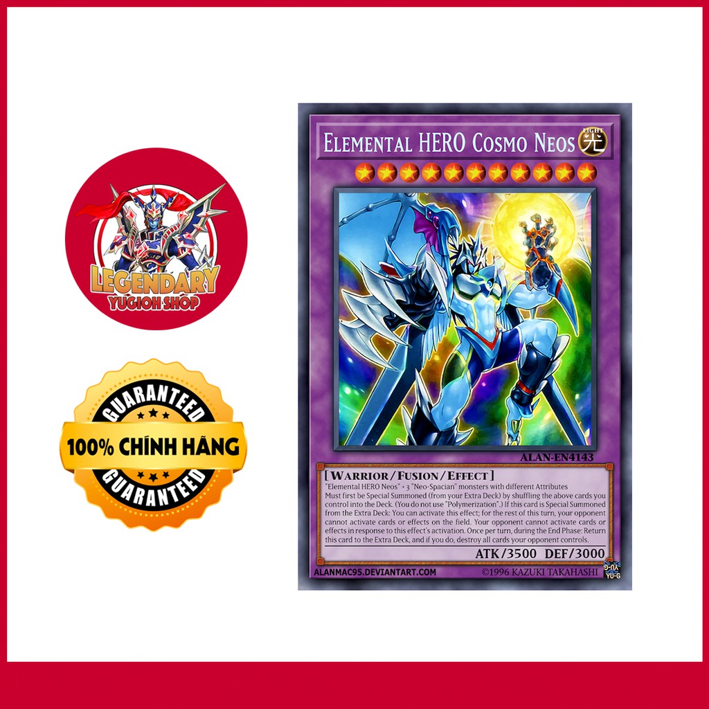 EN]Original Yugioh Cards] Elemental HERO Cosmo Neos | Shopee Philippines