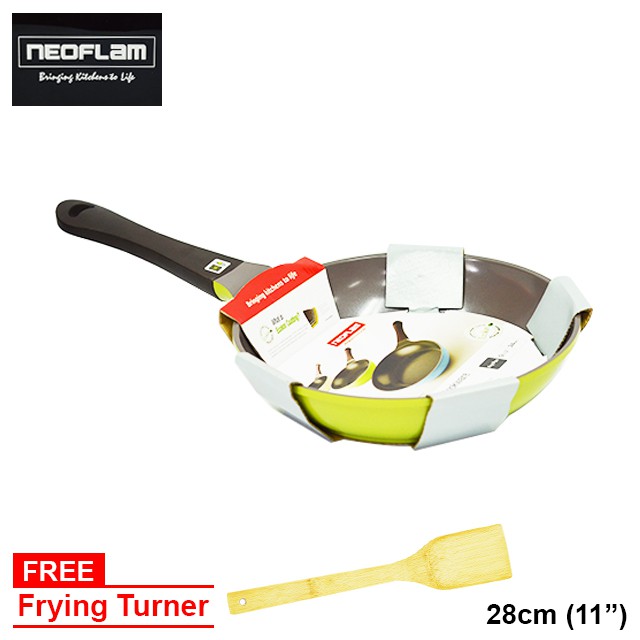 NEOFLAM - Eela 28cm (11") Ecolon Coating Cast Aluminium Fry Pan (EK-EL ...