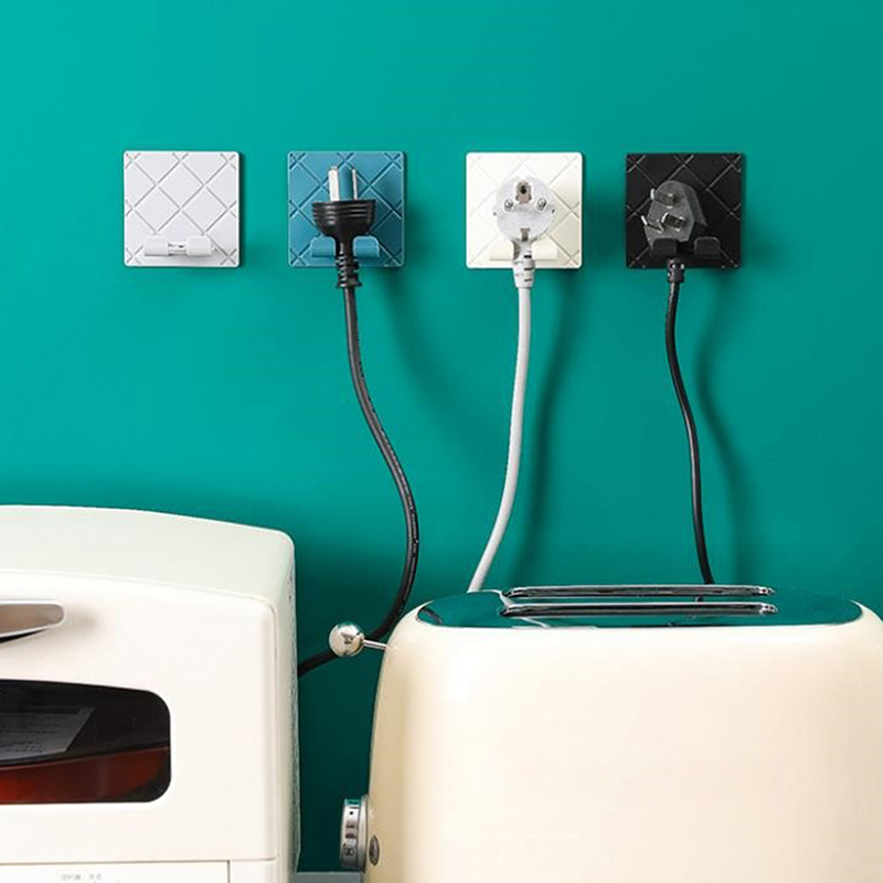 Appliance Wire Plug Storage Holders / Multi-purpose Self Adhesive Power ...