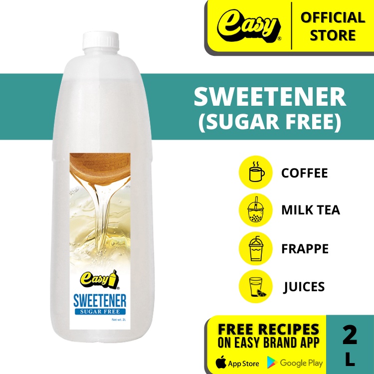EASY BRAND - Sweetener (Sugar Free) 2L | Shopee Philippines