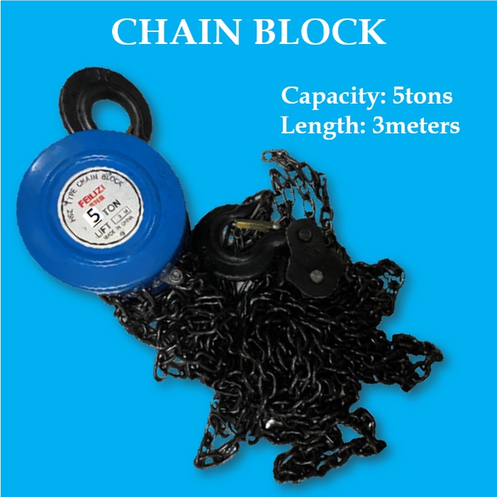 CHAIN BLOCK 3 Tons 5 tons HSZ TYPE SMALL PULLEY BLOCK Regular | Shopee ...