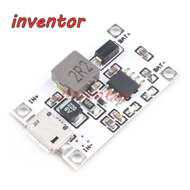 2 Strings 7.4V 8.4V Lithium Battery Charging Module USB Boost Board ...