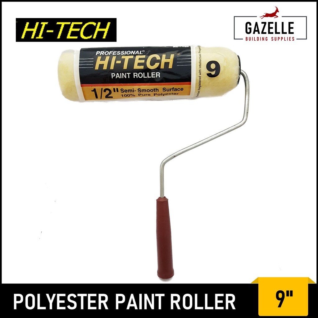 Hi-Tech Cotton / Polyester Paint Roller Hippo Foam Roller - 4" / 6" / 7 ...