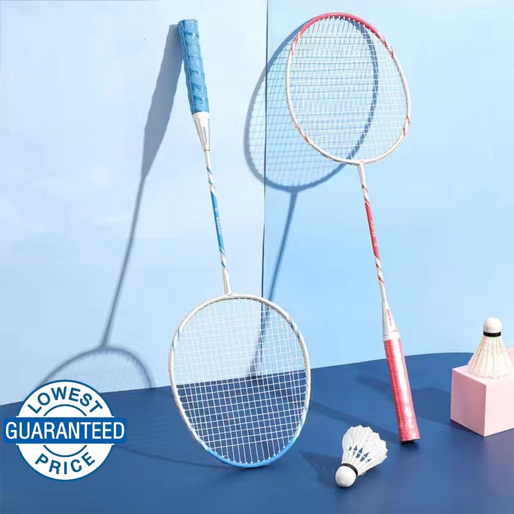 2pcs Badminton Rackets And Carrying Bag Set Badminton Racquet Set ...