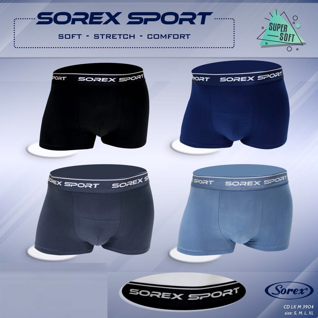 SOREX- Men's Boxer Underwear M3904 (1pcs) | Shopee Philippines