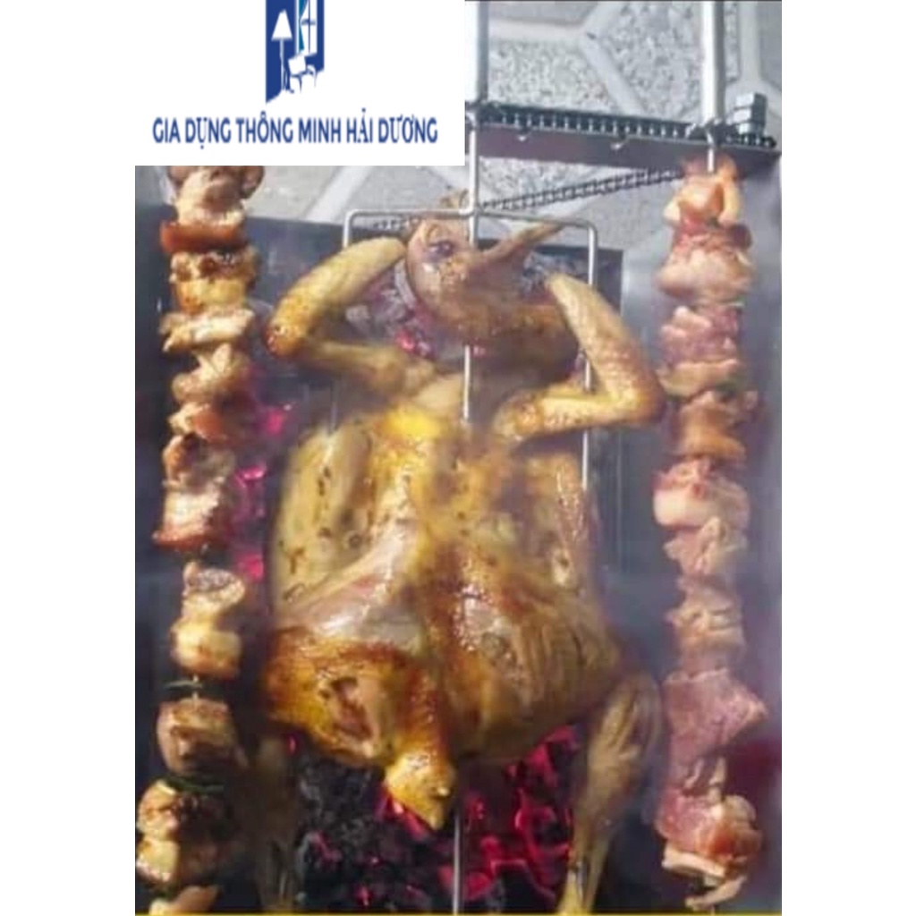 Chicken and duck roaster, charcoal grill, automatic motor, 100% genuine ...