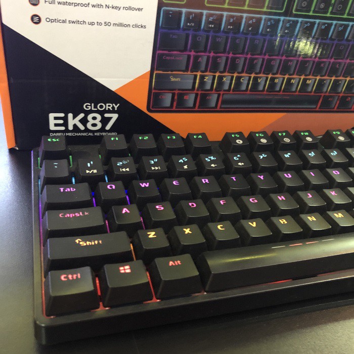 Dareu EK87 Optical Mechanical Keyboard | Shopee Philippines