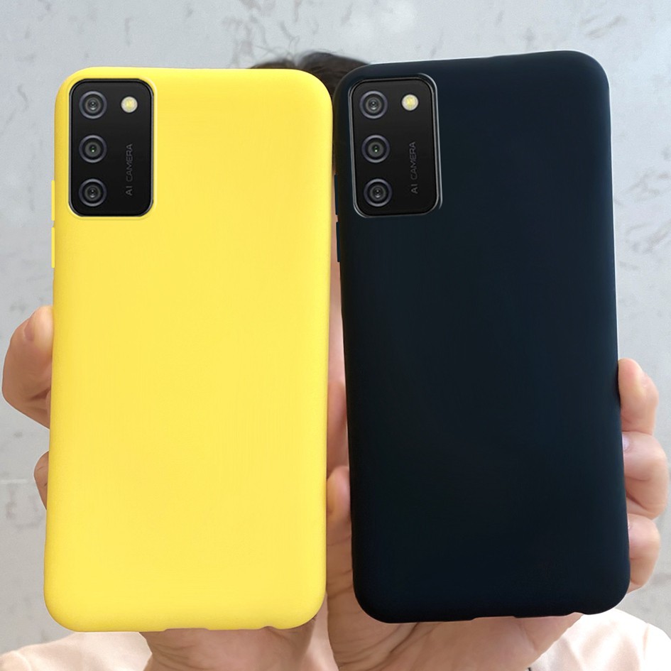 Soft Case Samsung Galaxy A03s A037 Casing Yellow Black Pink Purple ...