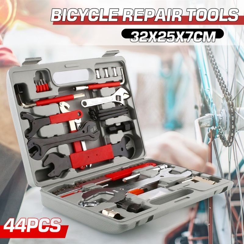 complete set of 44pcs bicycle repair tools | Shopee Philippines