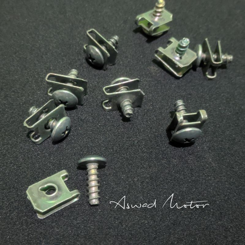 Yamaha Body Bolts Honda Matic Duck Body Clamps Bolts/Honda Duck Clip ...