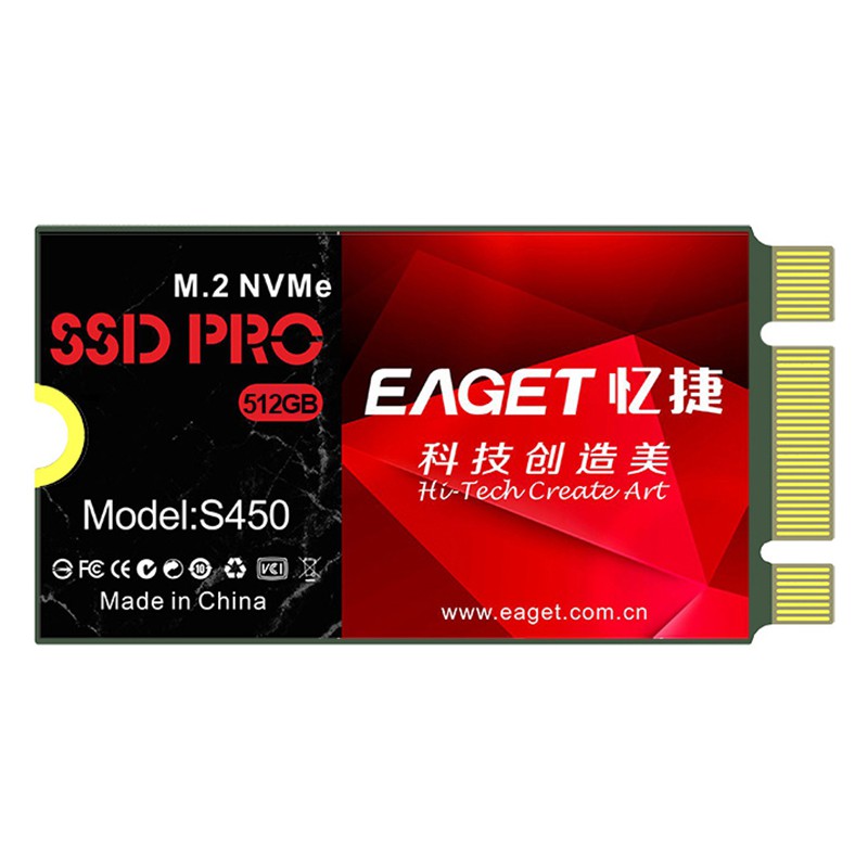 EAGET S450 Solid State Drive 128GB 256GB 512GB 1TB SSD M.2 2242 PCIE ...