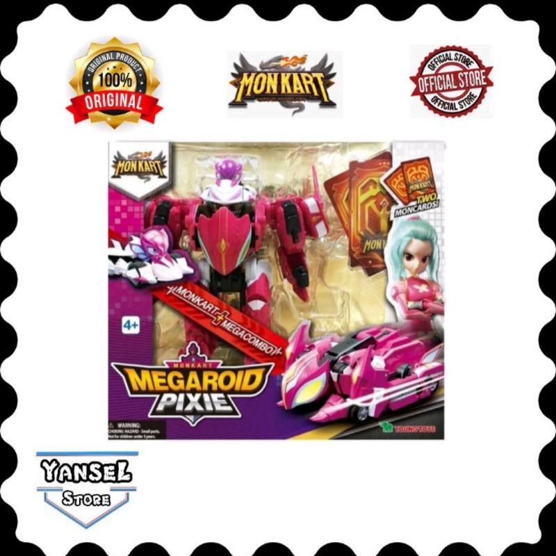 Monkart Megaroid Pixie | Shopee Philippines