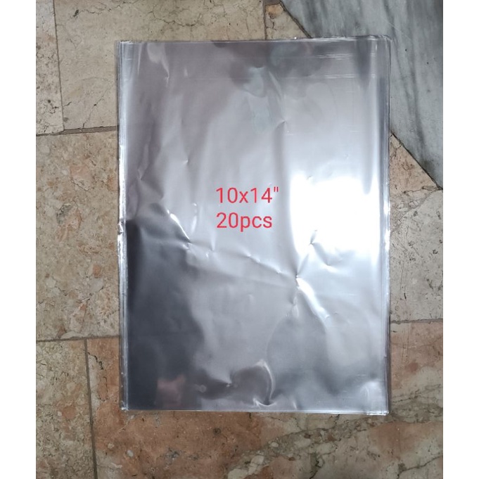 Opp plastic without adhesive 10x14 inches | Shopee Philippines