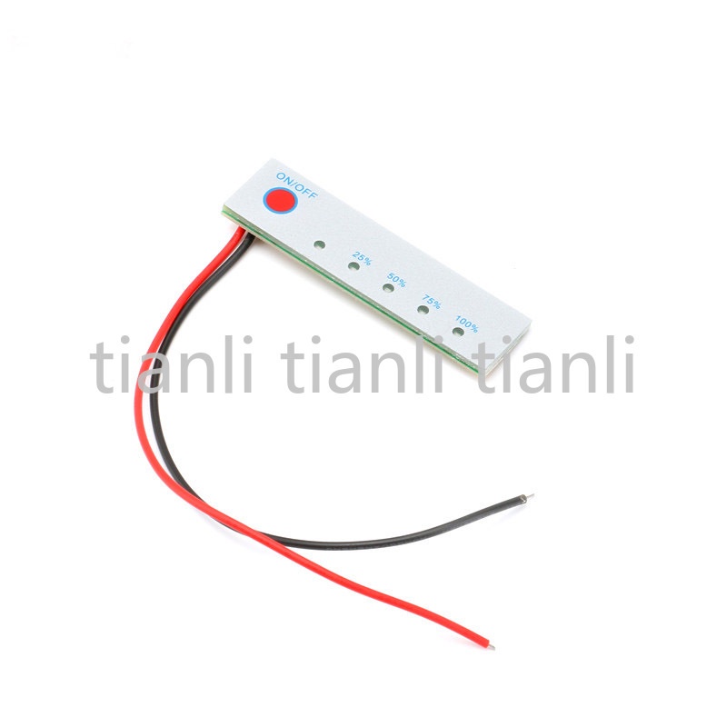 3S 12V BMS Li-ion Battery Lithium Battery Capacity Indicator Display ...
