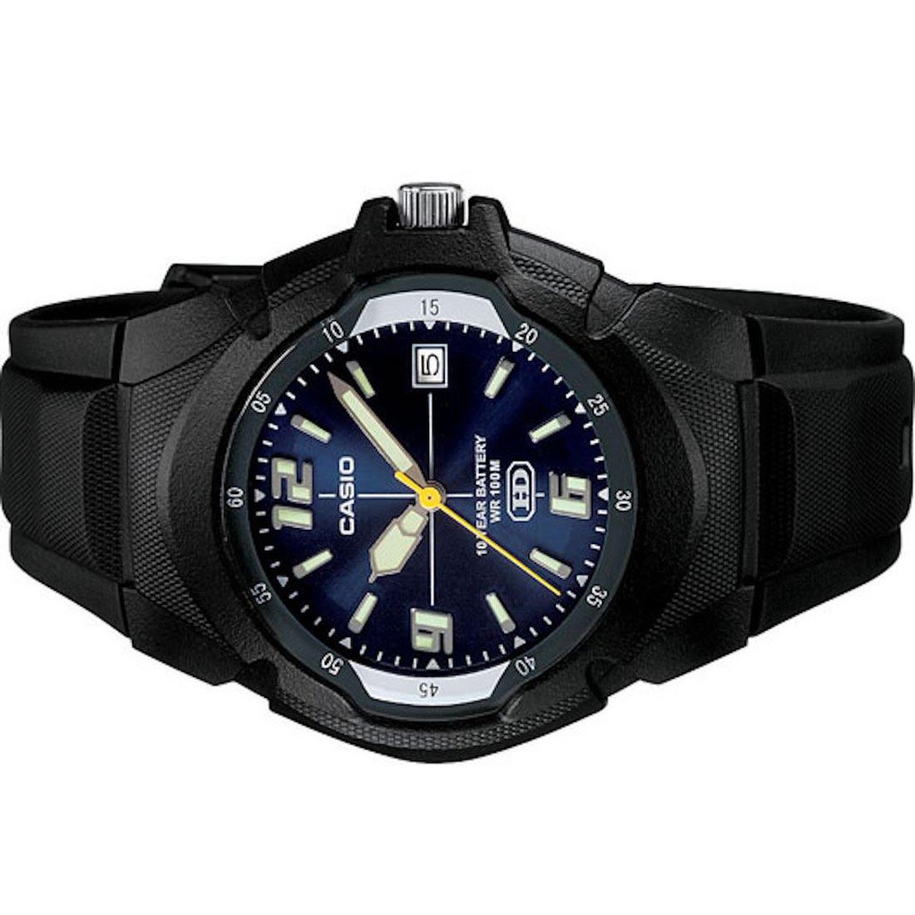 Casio MW-600F-2AVDF Analog Rubber Strap Watch For Men | Shopee Philippines