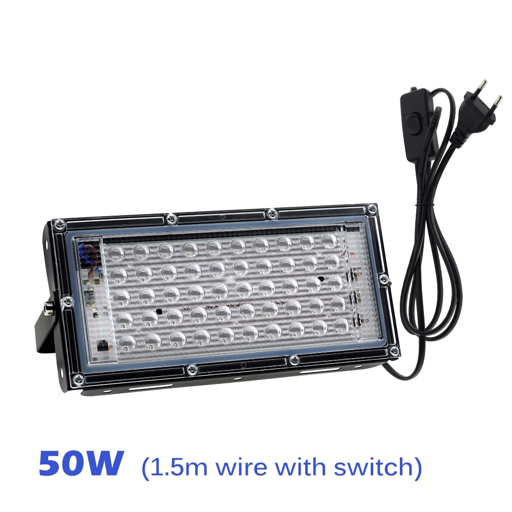 UV LED Floodlight 50W 100W 150W Ultraviolet light 395nm Lamp 220V ...
