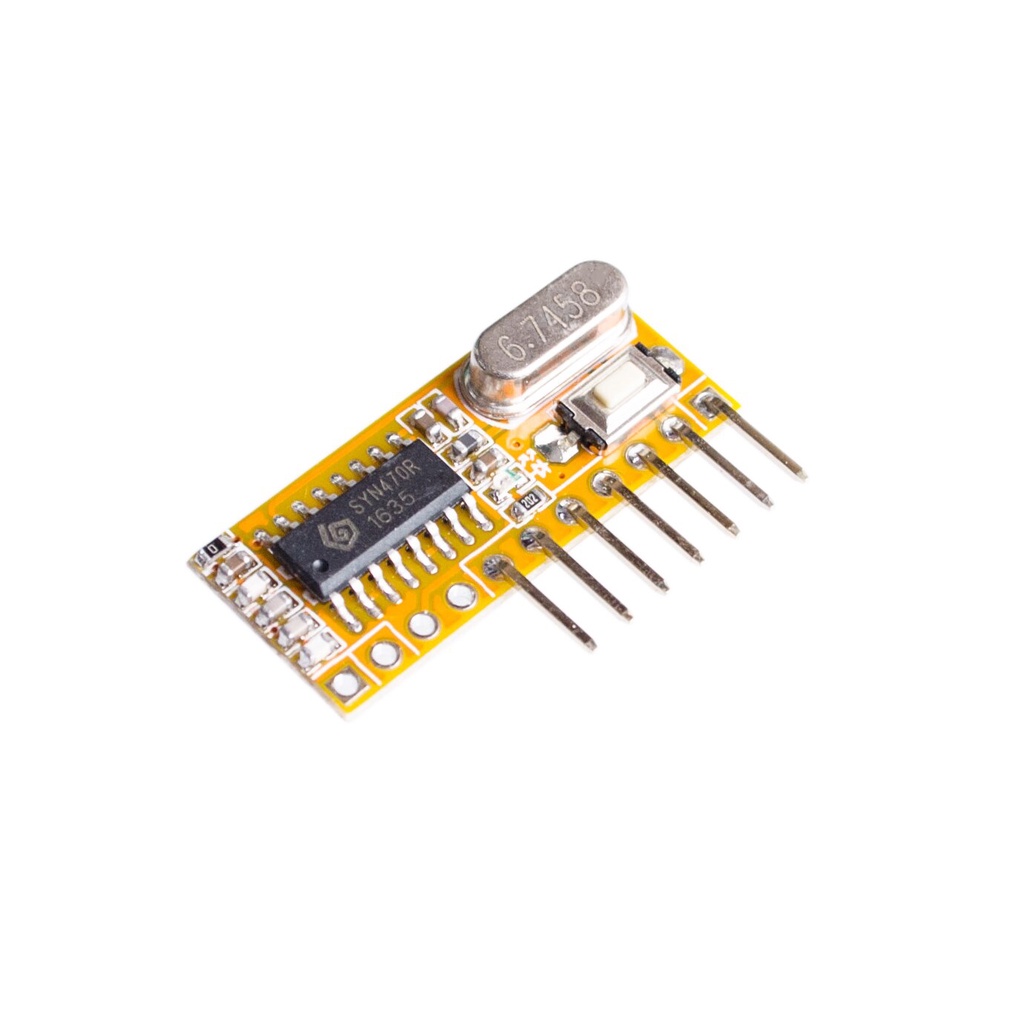 RXC6 433Mhz Superheterodyne Wireless Receiver PT2262 Code Steady for Arduino/AVR Module With ...