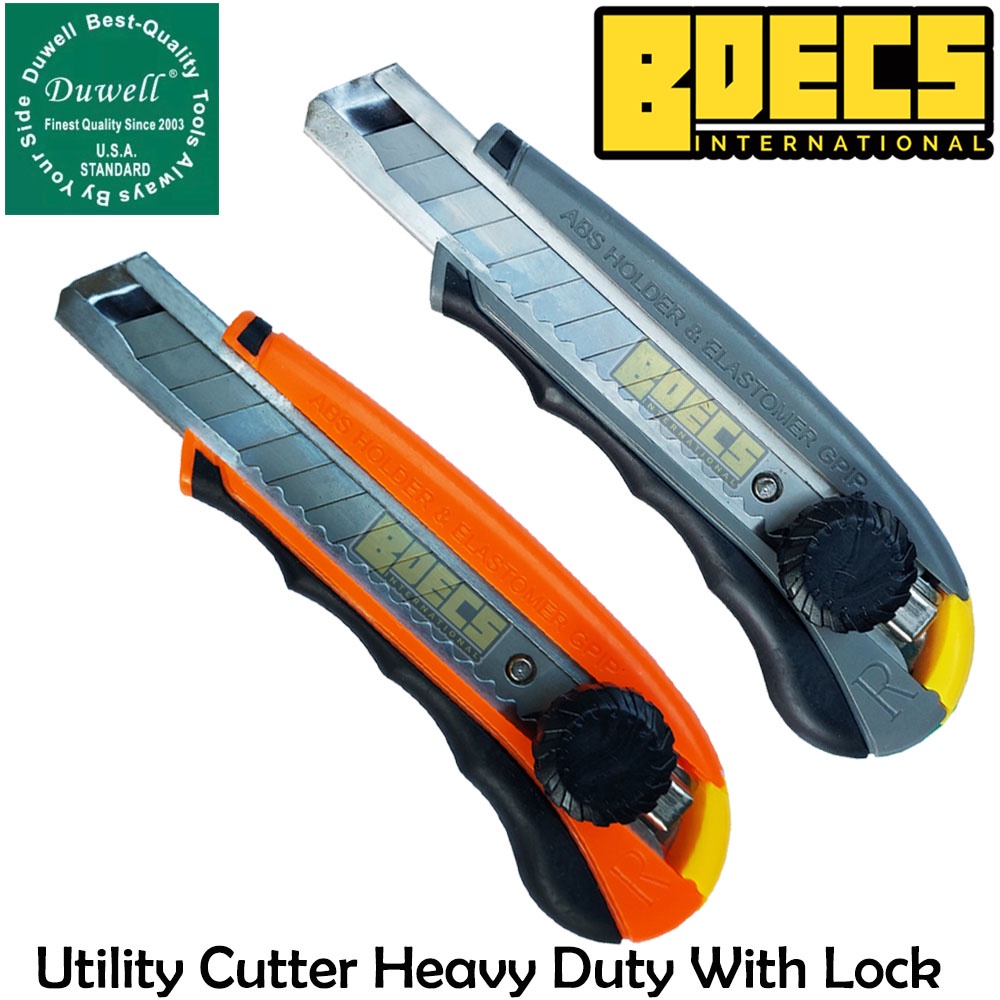 Duwell Utility Paper Cutter Heavy Duty with 10pcs Spare Blades with ...