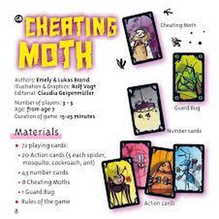 Cheating Moth : Cheating Allowed - Card Game | Shopee Philippines